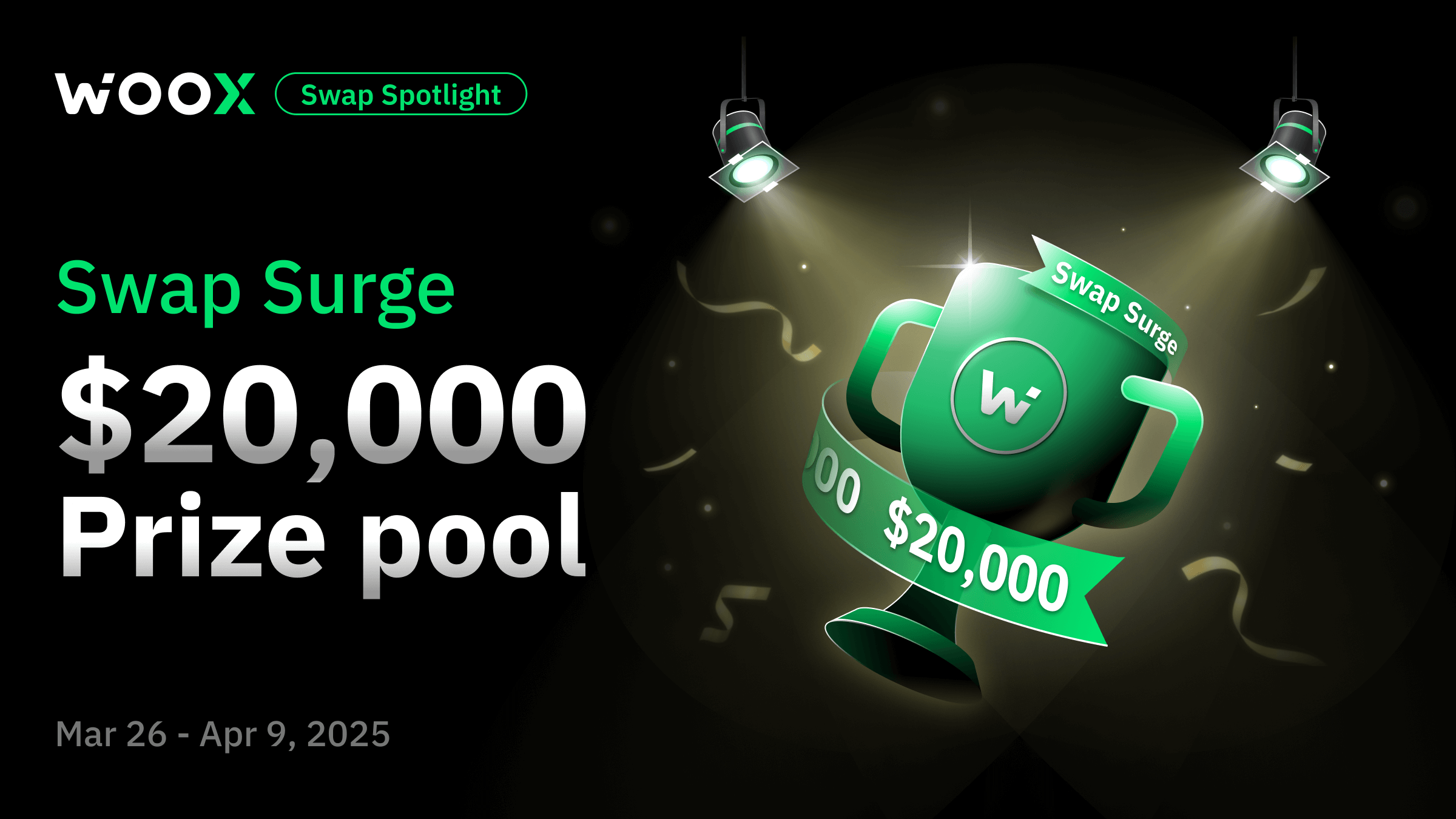 Swap Surge: Swap for a $20,000 Prize Pool!