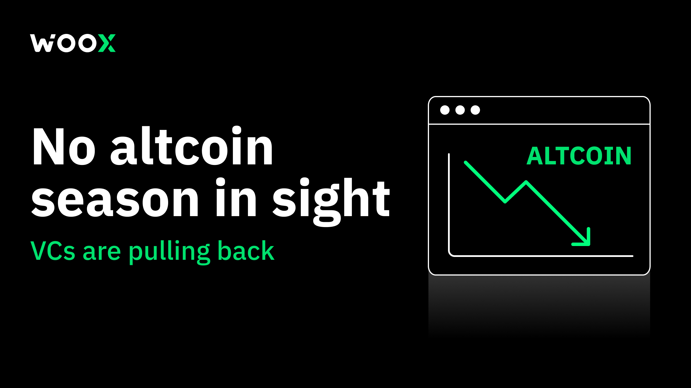 No altcoin season in sight as VCs pull back